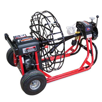 DM55 SPJ Sled Drain Cleaning Machine | Duracable Manufacturing